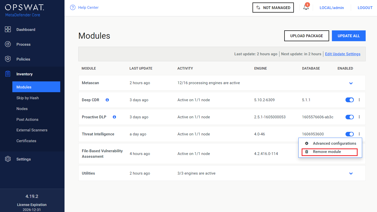 MetaDefender Core v4.19.2 Release - OPSWAT