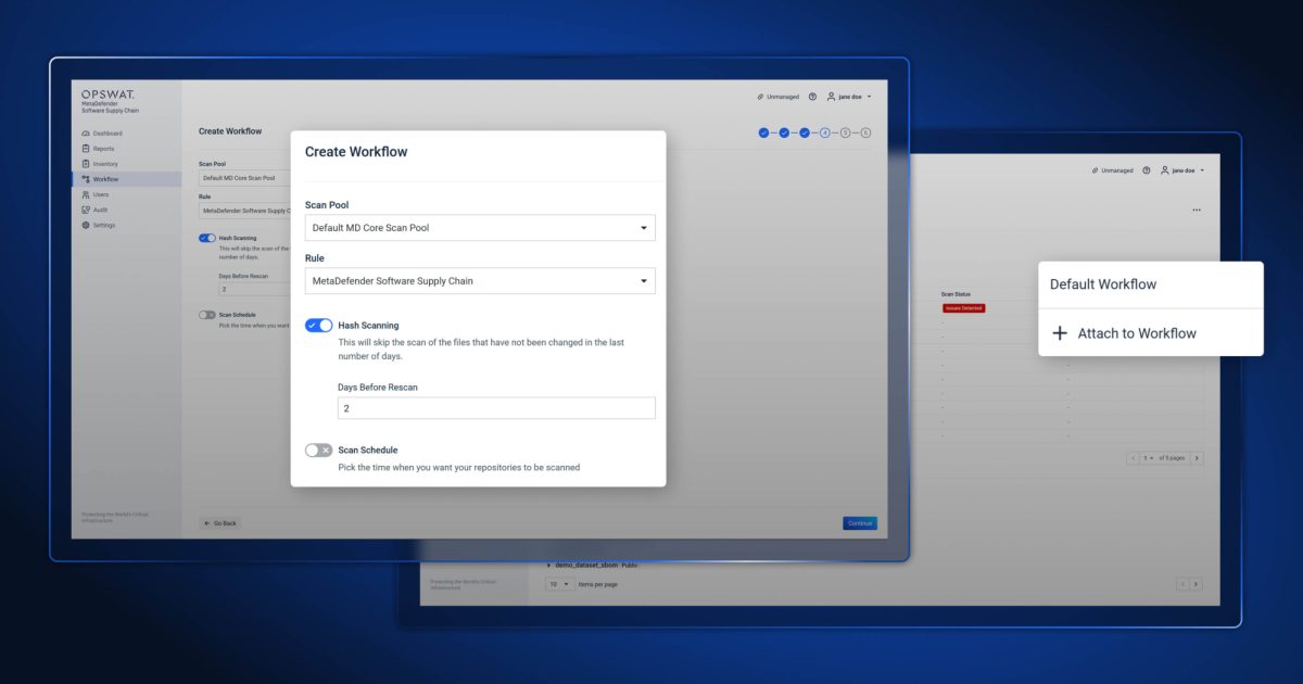 MetaDefender Software 供应链™ v3.0.0：更快的扫描和更智能的工作流程 -OPSWAT