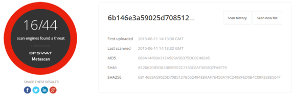 Return of the Duqu: Why Multi-scanning Is Important - OPSWAT