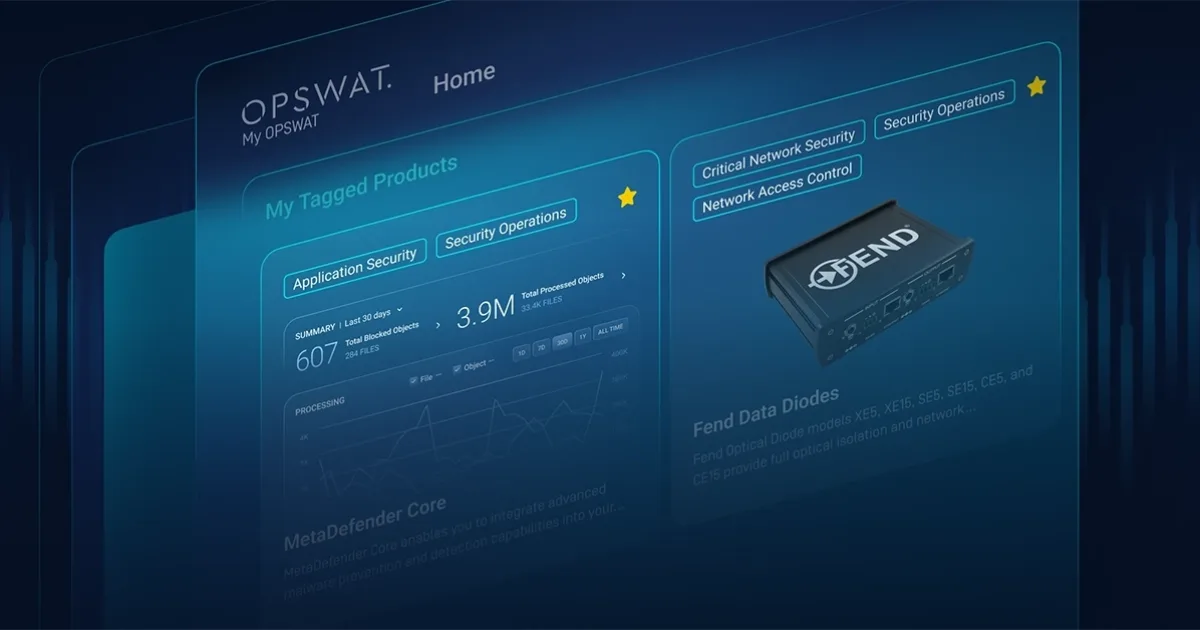 My OPSWAT Portal - Unified Product & License Management - OPSWAT