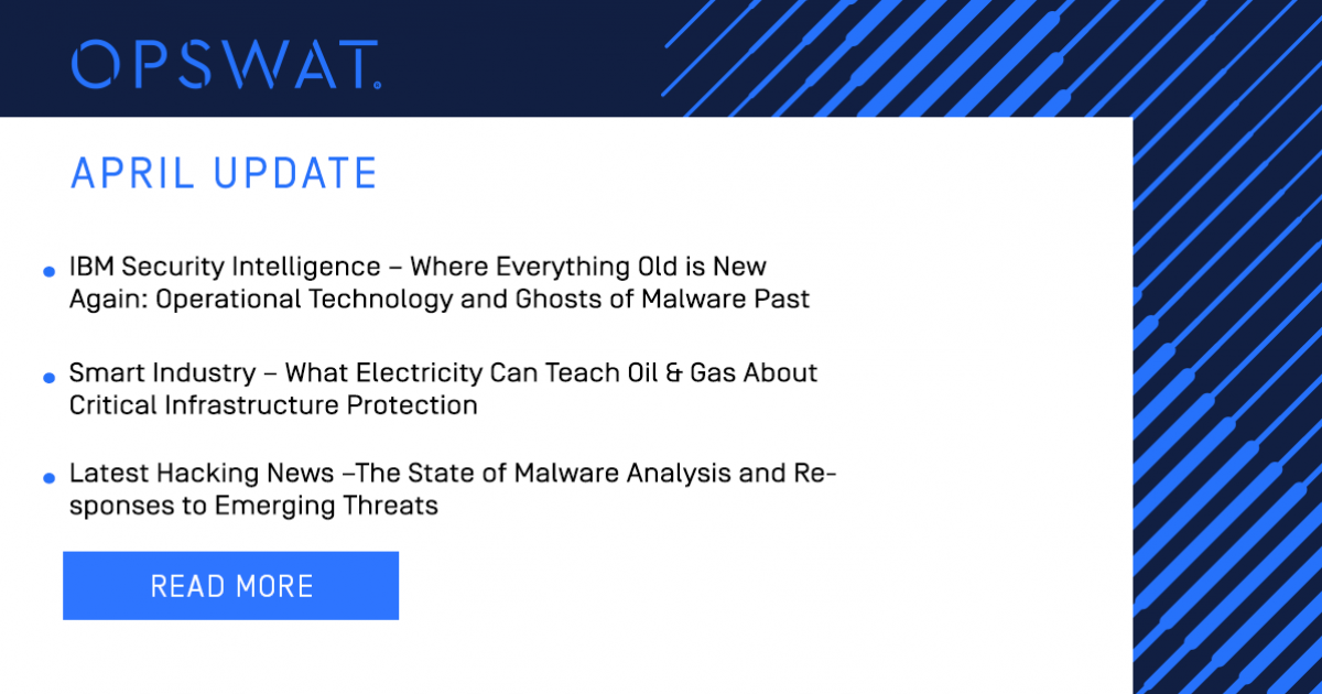 OPSWAT Update – April 2022 - OPSWAT