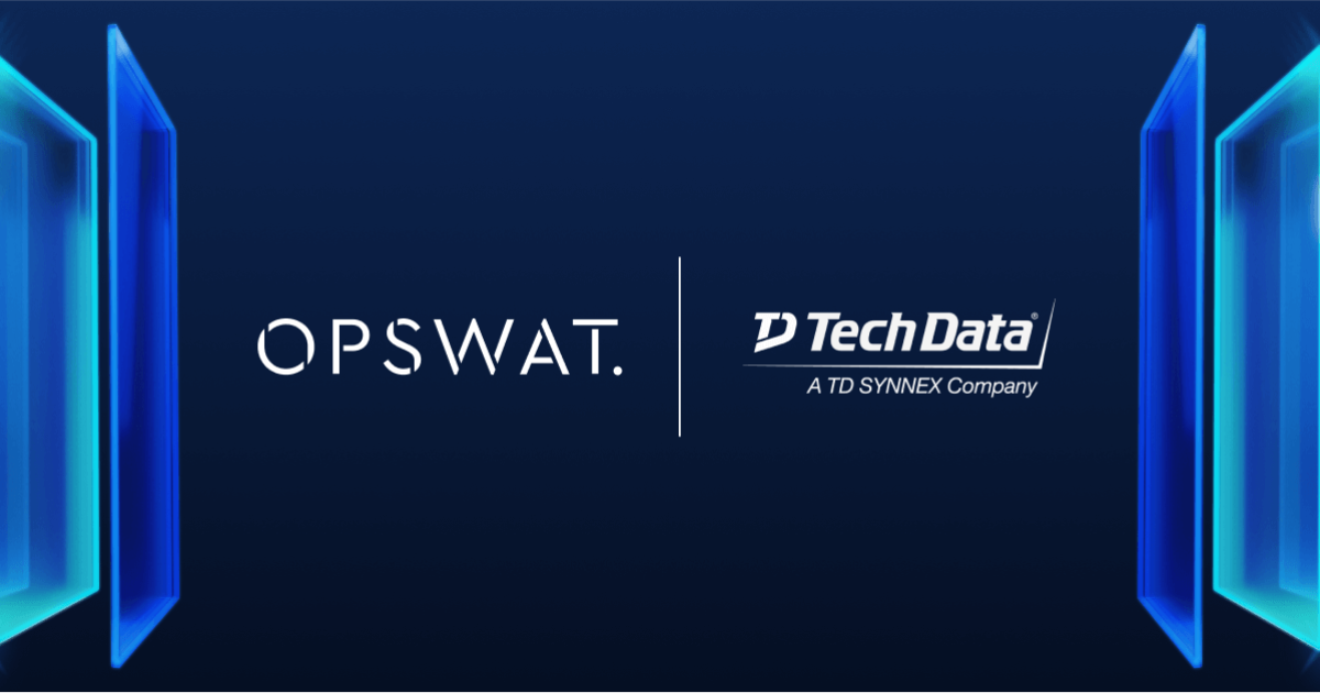 Tech Data Partners with OPSWAT to Bring Critical Infrastructure ...