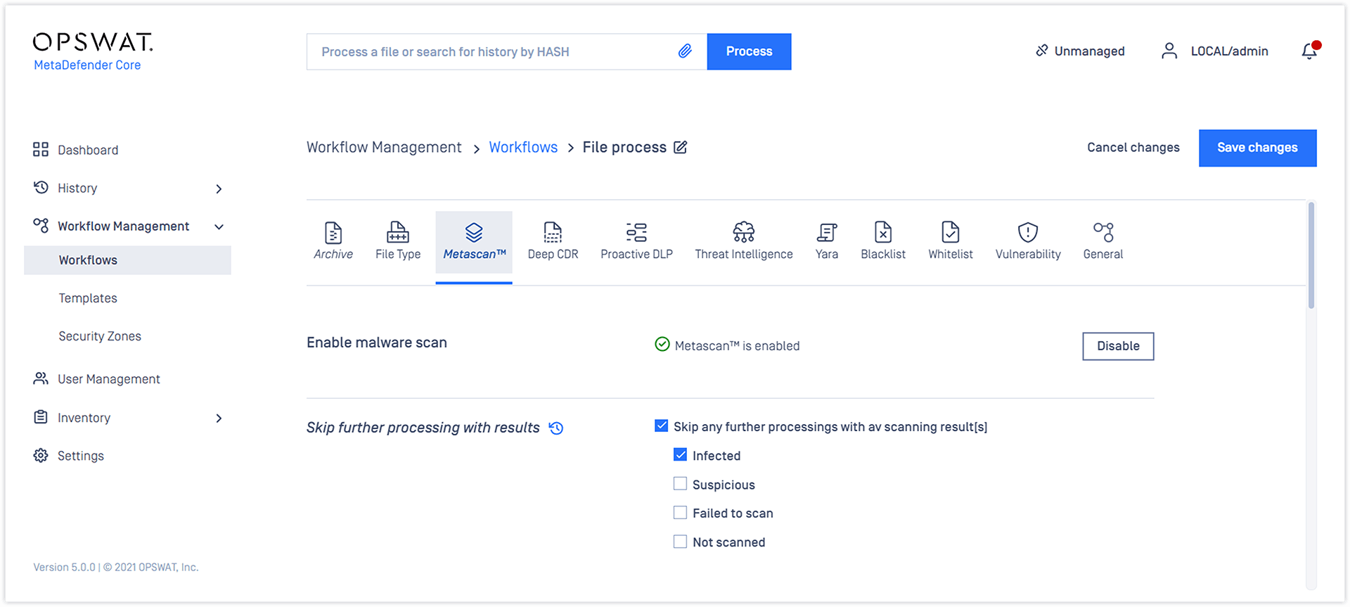 MetaDefender Core AMI - OPSWAT