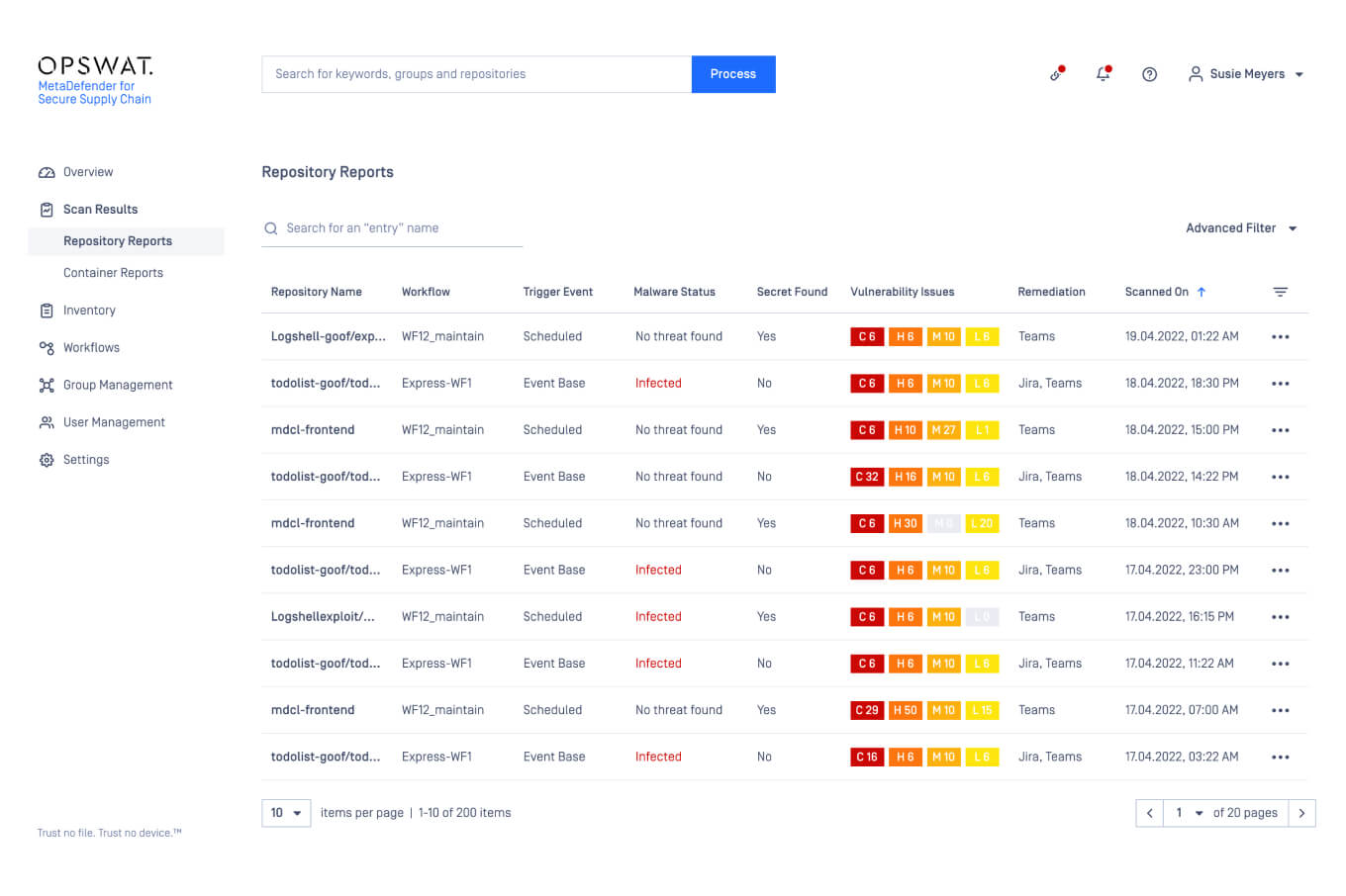 Web Application Security Solutions - OPSWAT