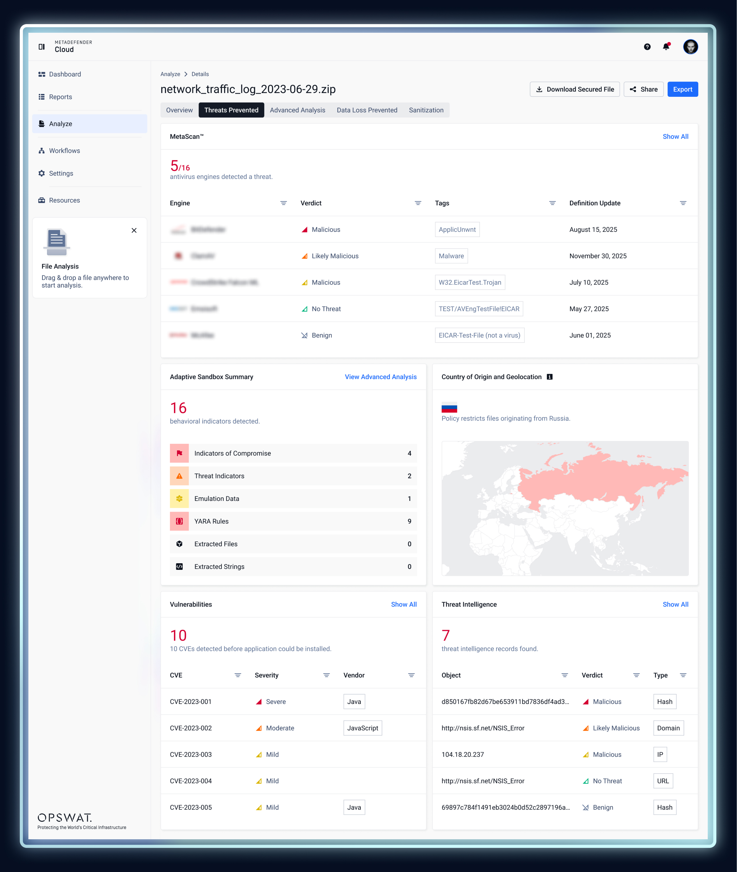 Secure descărcările Secure și Edge cu ajutorul funcției integrate de securitate a fișierelor ...