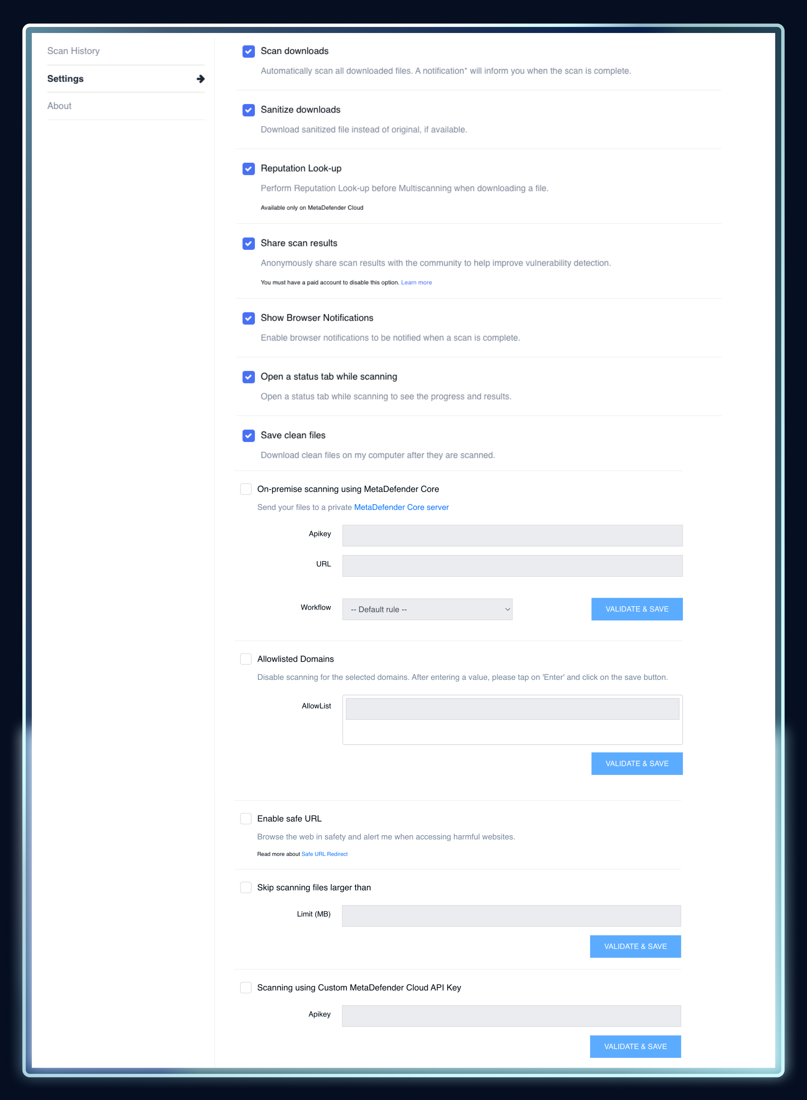 Secure descărcările Secure și Edge cu ajutorul funcției integrate de securitate a fișierelor ...