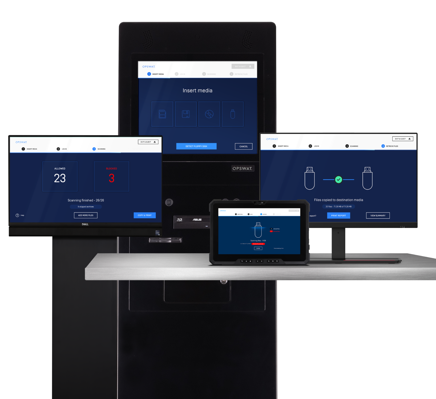Cyber Security Kiosk - MetaDefender Kiosk - OPSWAT