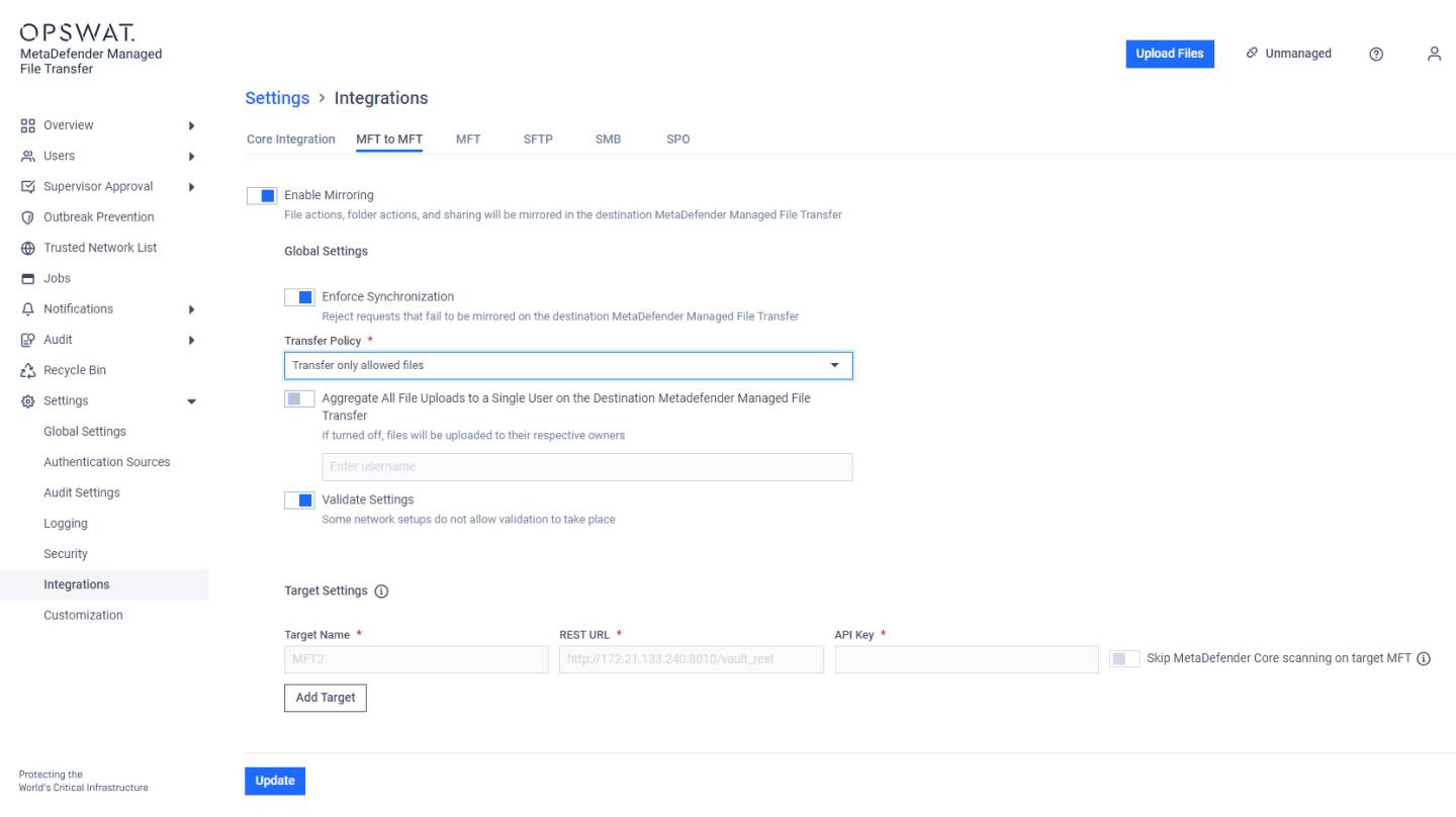MetaDefender Managed File Transfer - OPSWAT