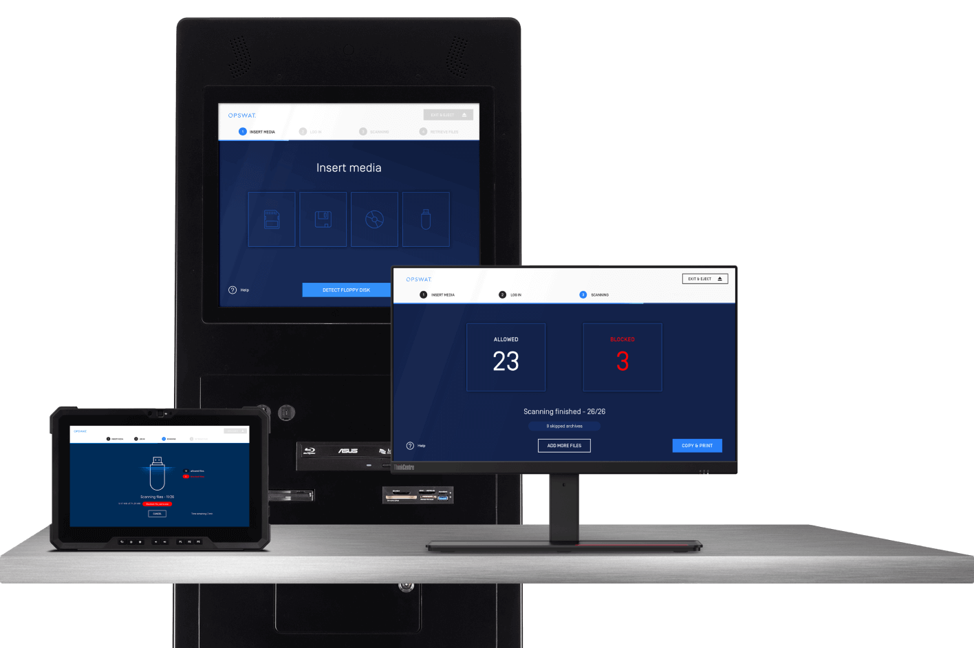 Cyber Security Kiosk - MetaDefender Kiosk - OPSWAT