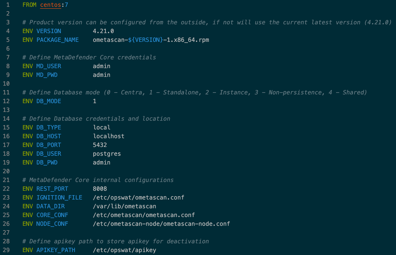 MetaDefender Core Container - OPSWAT