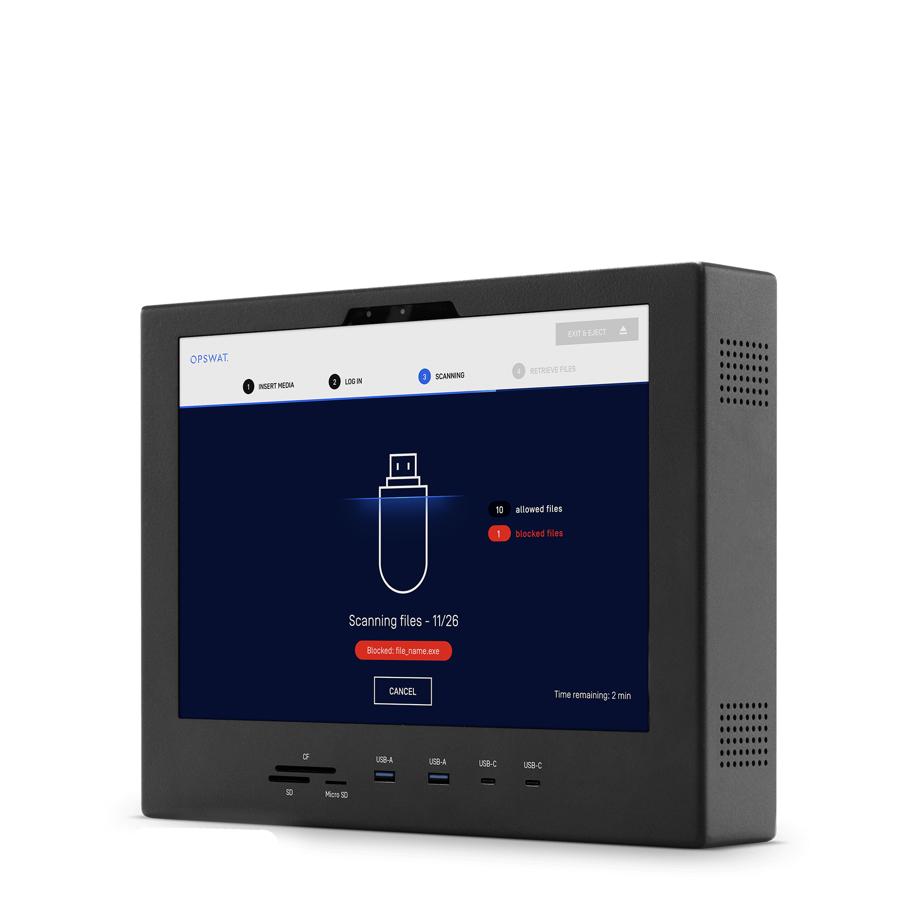 Cyber Security Kiosk - MetaDefender Kiosk - OPSWAT