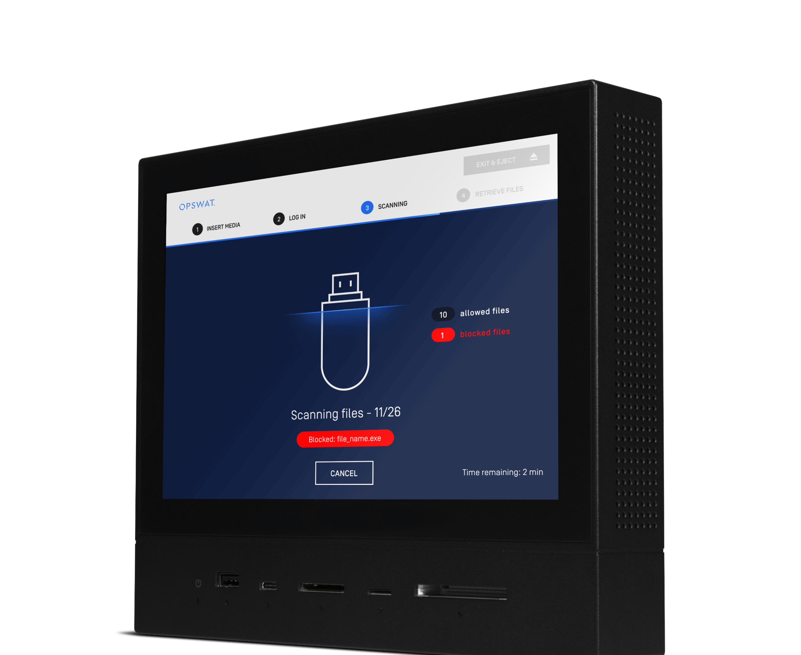 Cyber Security Kiosk - MetaDefender Kiosk - OPSWAT
