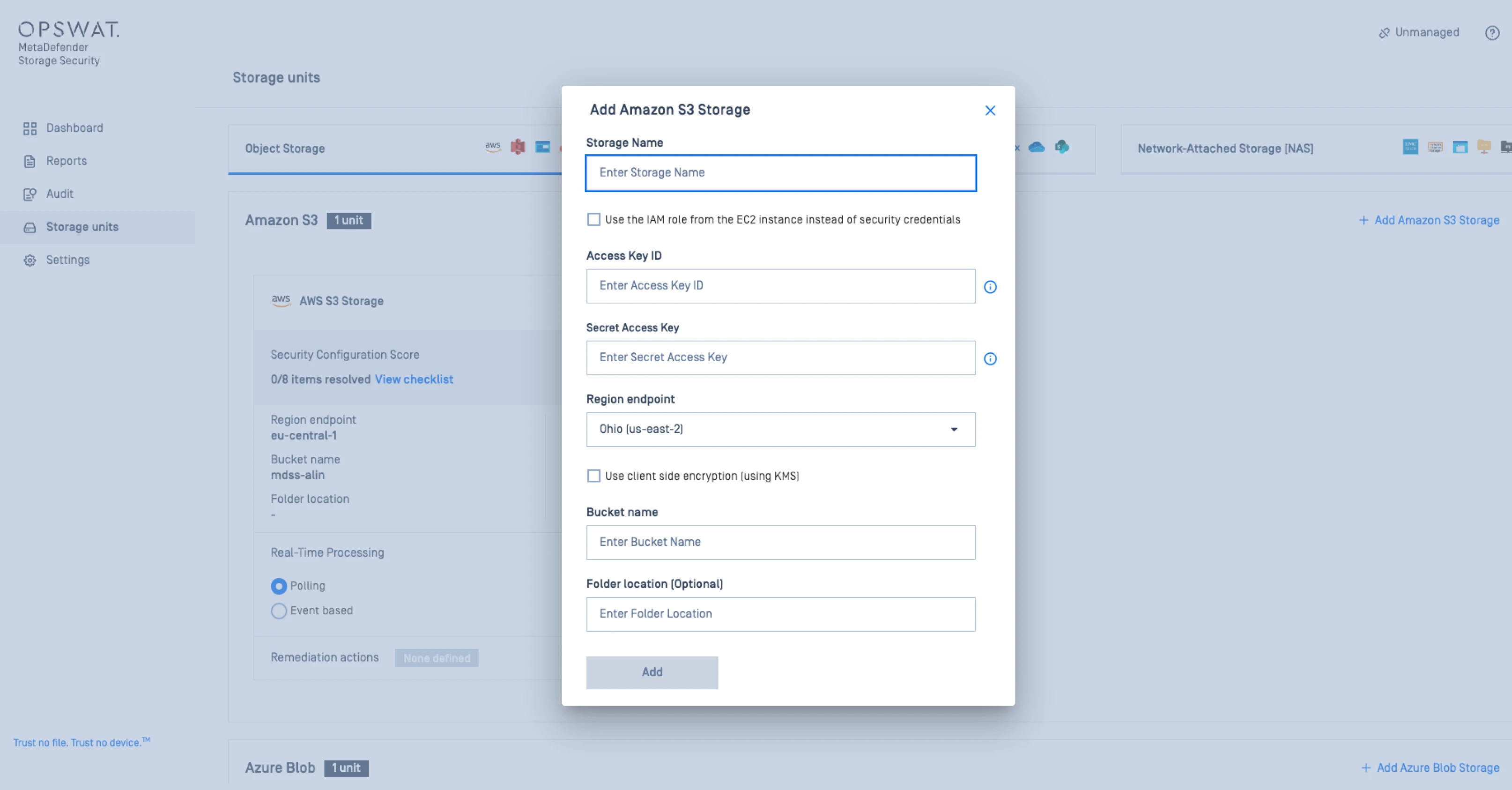 Storage Security - Cloud and On-Premise Data Storage - OPSWAT