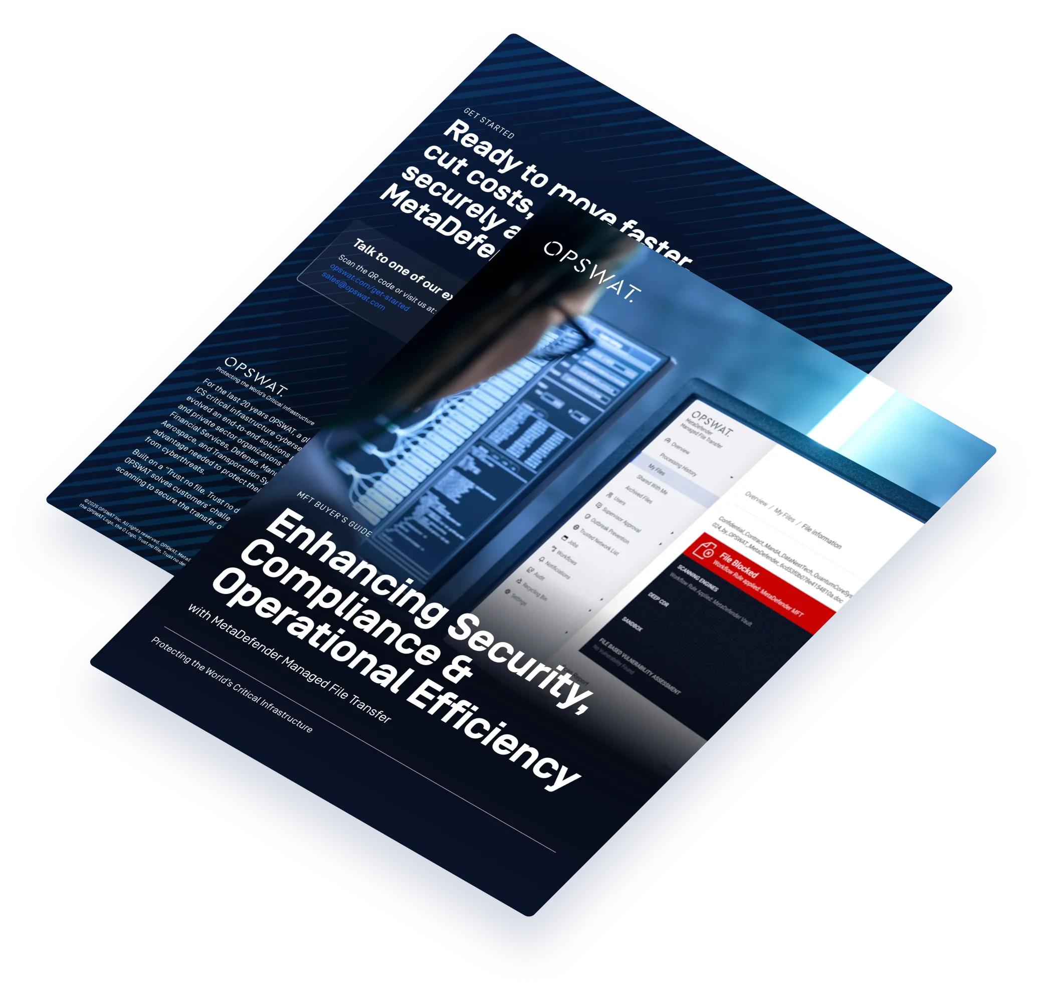 Managed File Transfer 比较 - 如何选择合适的MFT Managed File Transfer -OPSWAT